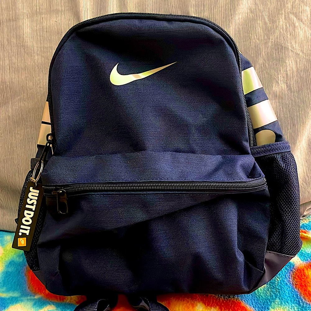 Nike Brasilia "Just Do It" Backpack (Mini) - Gem